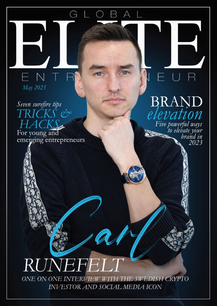 Unveiling the Inspiring Carl Runefelt: Featured on the Latest Issue of ...