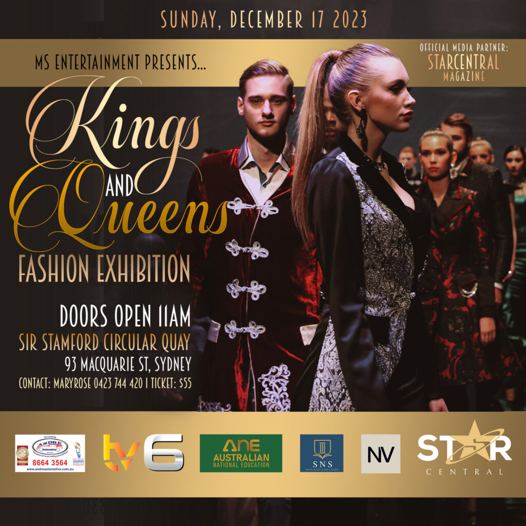 Dazzling Elegance Unveiled: Kings & Queens Fashion Exhibition Sets the Stage for Sydney's ...